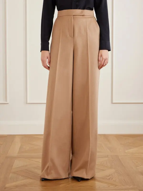 Max Mara Wool Wide-leg Pants
