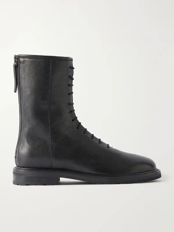 Legres 08 Leather Ankle Boots - Black