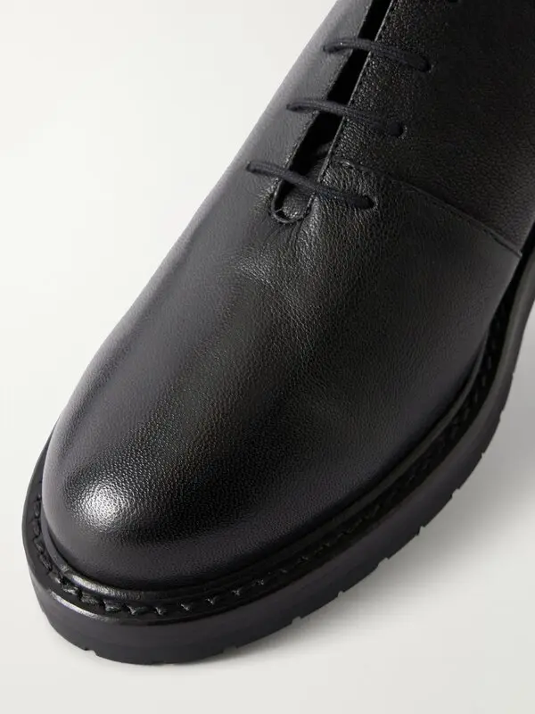 Legres 08 Leather Ankle Boots - Black