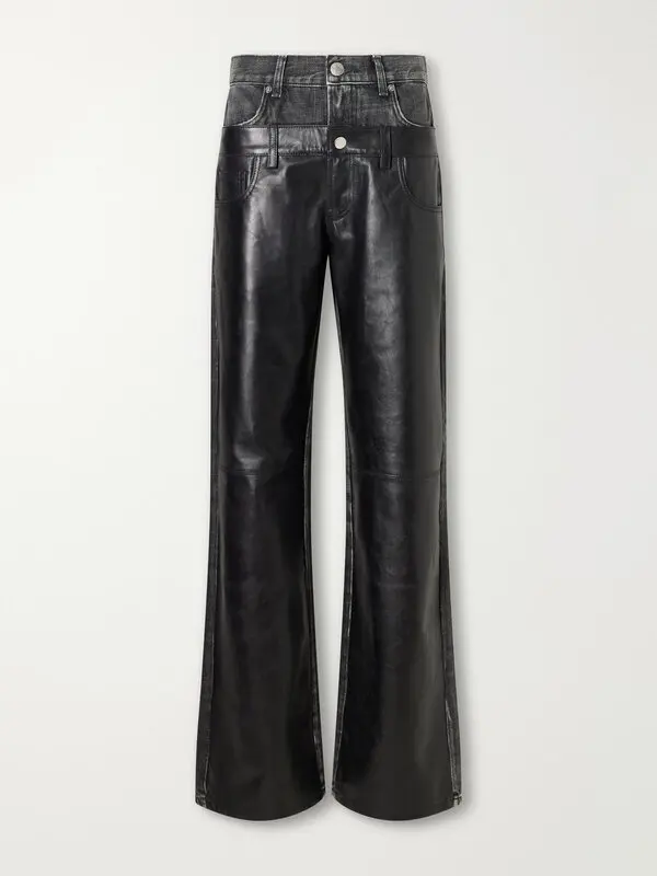 HAIKURE Bonnie Double Wb Hedwig Wide-leg Jeans - Black