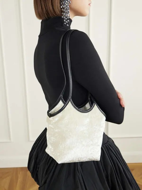 VALESQUE Cami Velvet Shoulder Bag