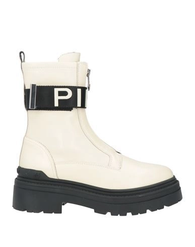 Pinko Ankle Boots Cream Size Leather - White