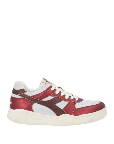 DIADORA Sneakers Burgundy Size Pigskin - Red