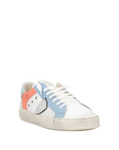 Philippe Model Sneakers Size Leather, Textile Fibers