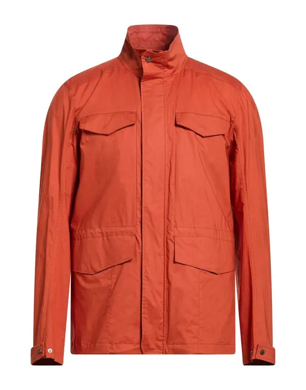 Herno Jacket Rust Size Cotton, Elastane