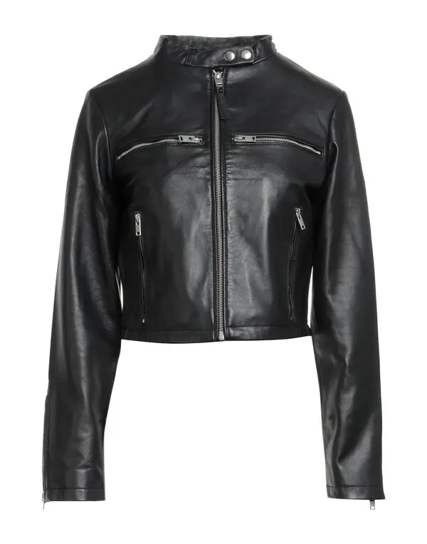 Bolongaro Trevor Leather Biker Jacket