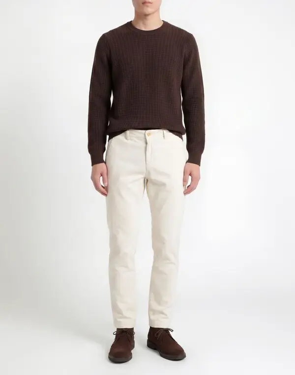 CRUNA Pants Size Cotton, Elastane - White