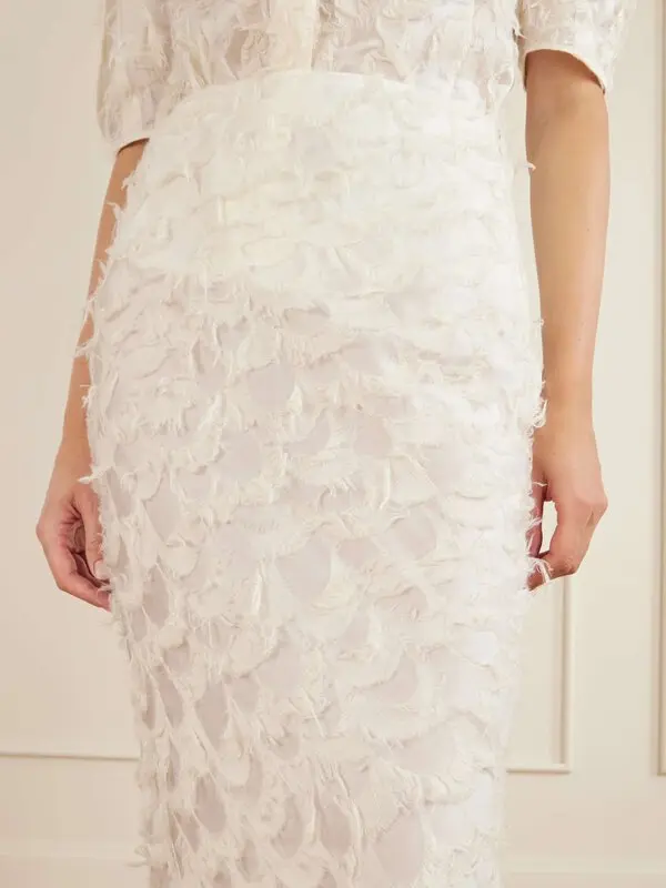 Gabriela Hearst Frei Fil Coupè Silk And Wool-blend Maxi Skirt