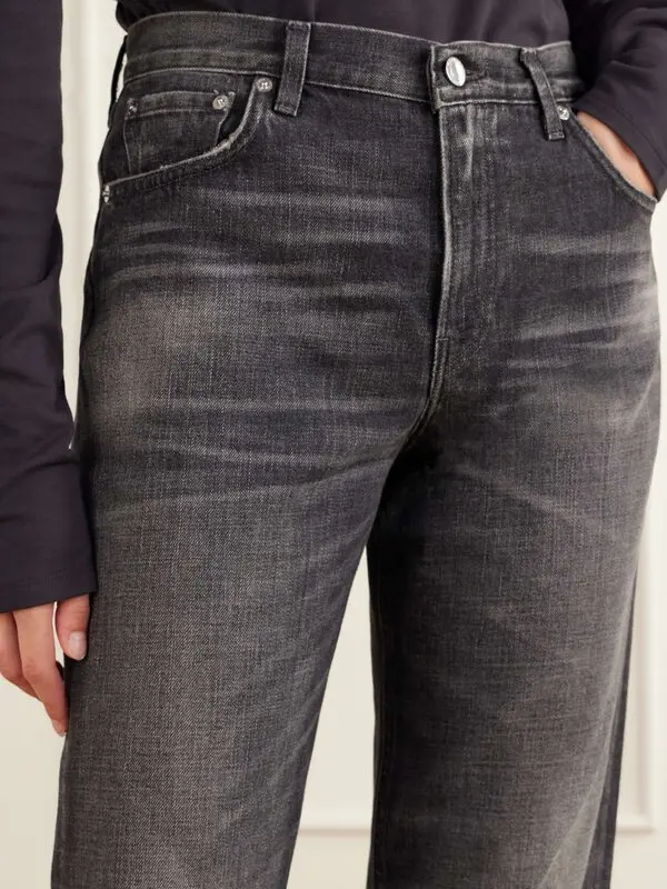 HAIKURE Star Hedwig High-rise Straight-leg Jeans