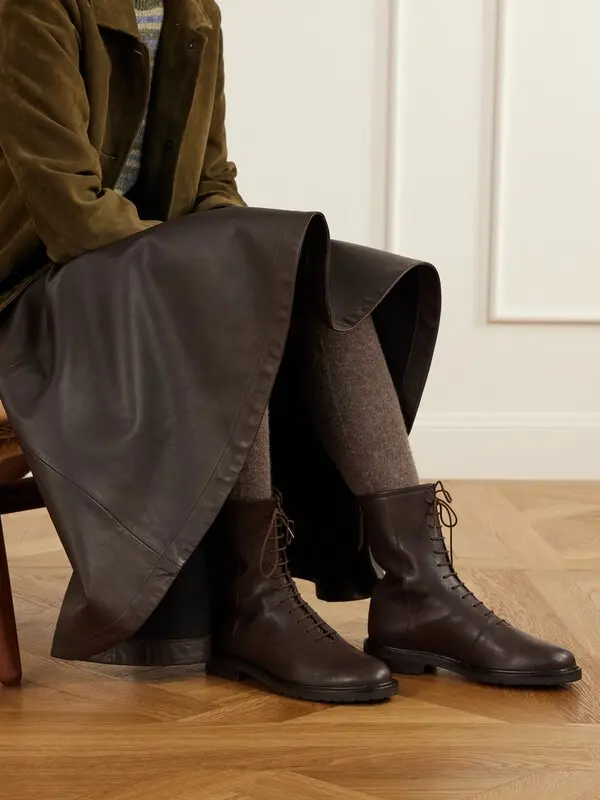 Legres 08 Leather Ankle Boots - Brown