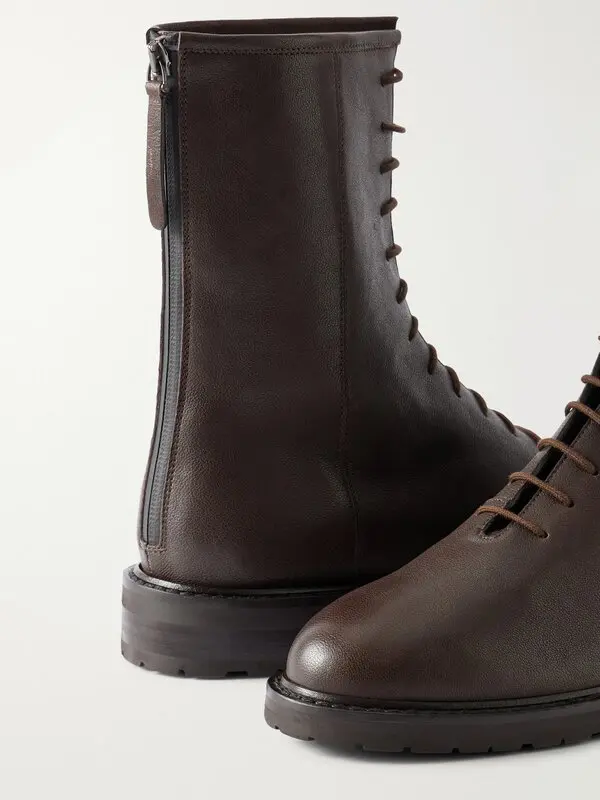 Legres 08 Leather Ankle Boots - Brown