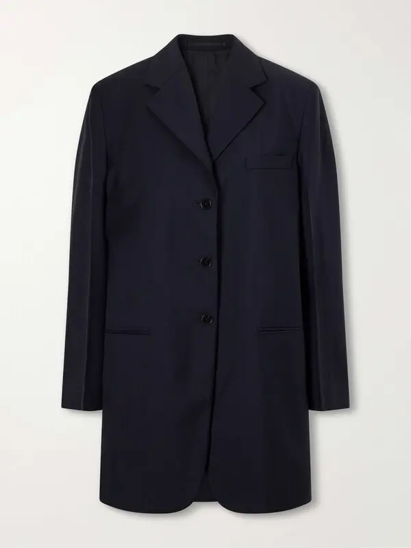 JIL SANDER Wool And Mohair-blend Blazer