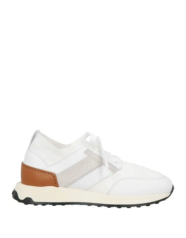 TOD'S Sneakers Size Textile Fibers, Leather