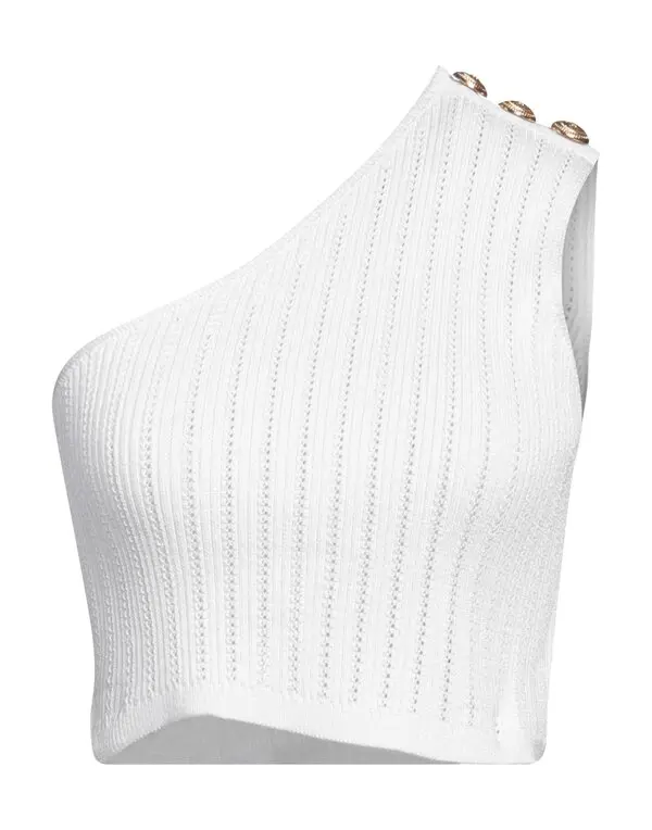 Balmain Top Size Viscose, Metallized Polyamide