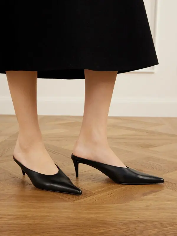 NEOUS 80 Leather Pumps