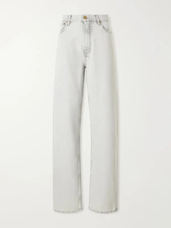JIL SANDER High-waist Wide-leg Jeans - Blue