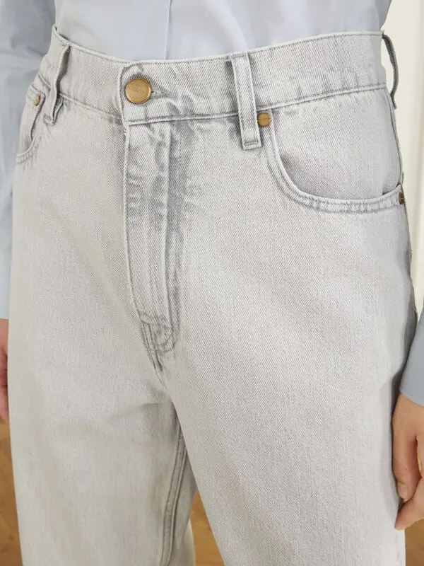 JIL SANDER High-waist Wide-leg Jeans