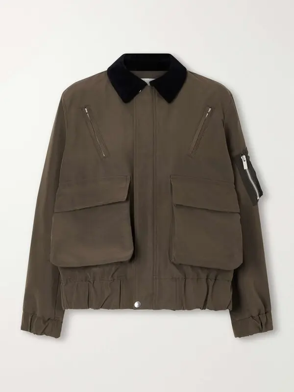 Sacai Cotton-blend Shell Jacket