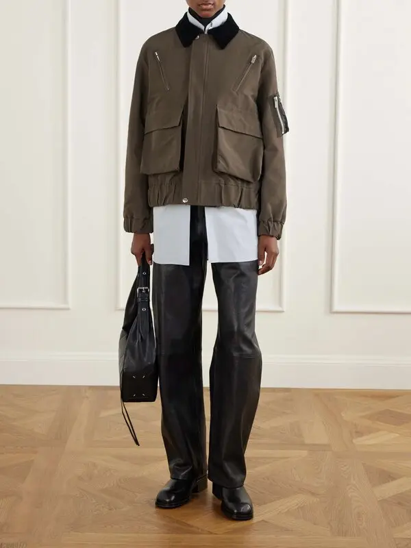 Sacai Cotton-blend Shell Jacket