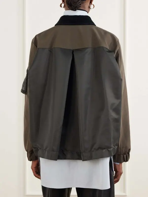 Sacai Cotton-blend Shell Jacket