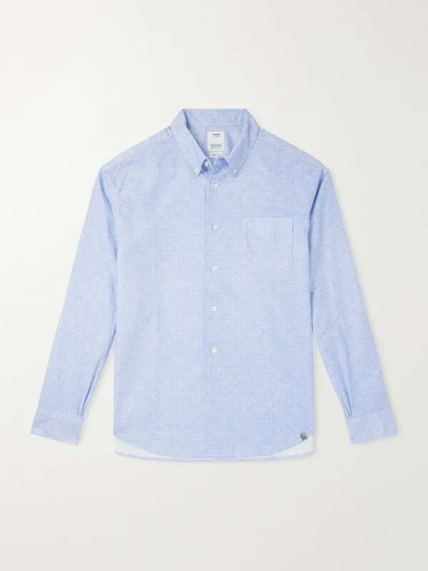 Visvim Beiler Checked Cotton Oxford Shirt