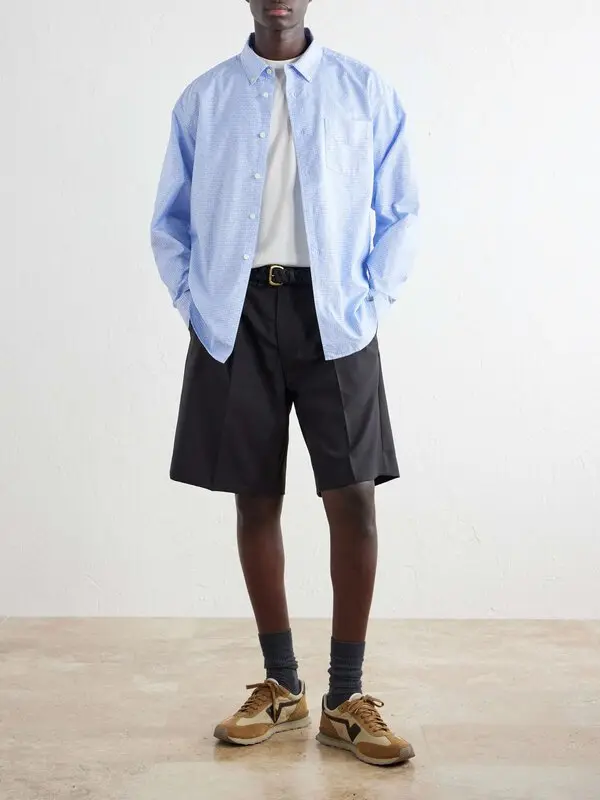 Visvim Beiler Checked Cotton Oxford Shirt