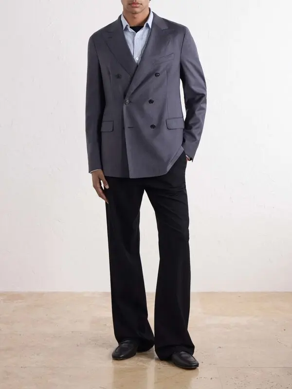 SLOWEAR Wool Woven Blazer Jacket