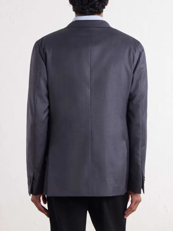SLOWEAR Wool Woven Blazer Jacket