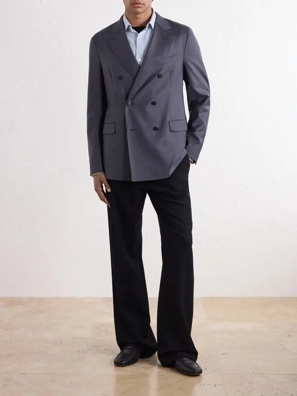 SLOWEAR Wool Woven Blazer Jacket
