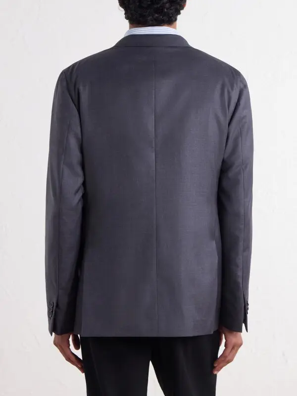 SLOWEAR Wool Woven Blazer Jacket