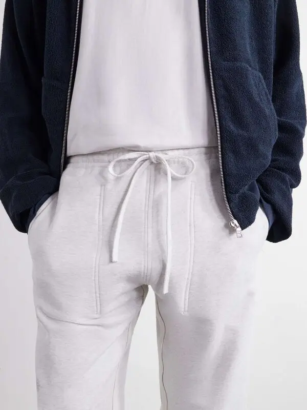 ADON Straight-leg Cotton-jersey Sweatpants