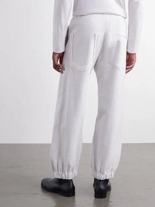 ADON Straight-leg Cotton-jersey Sweatpants
