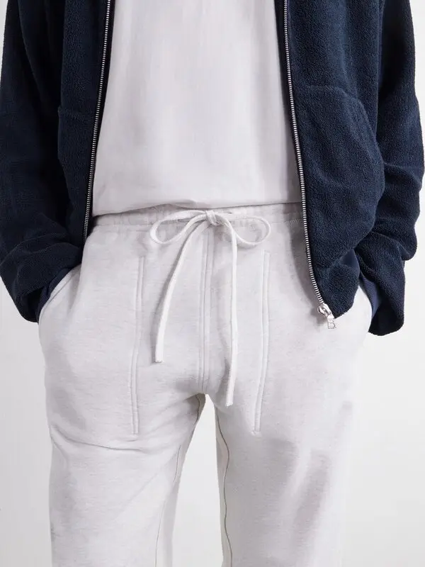ADON Straight-leg Cotton-jersey Sweatpants