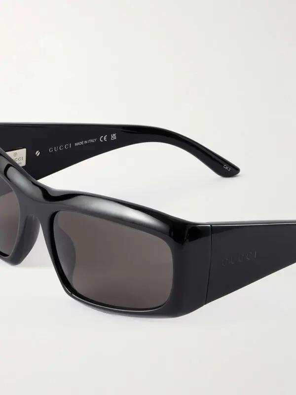 Gucci Square-frame Recycled-acetate Sunglasses