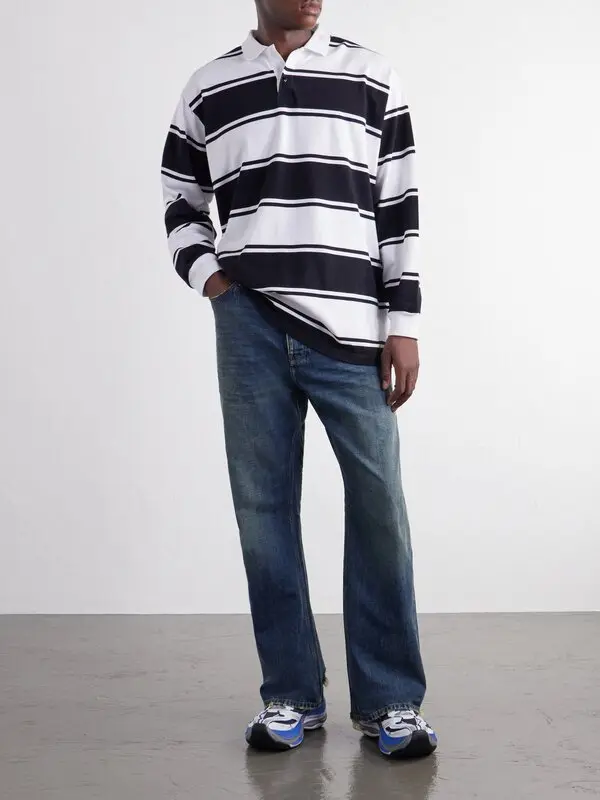 Balenciaga Straight-leg Distressed Jeans