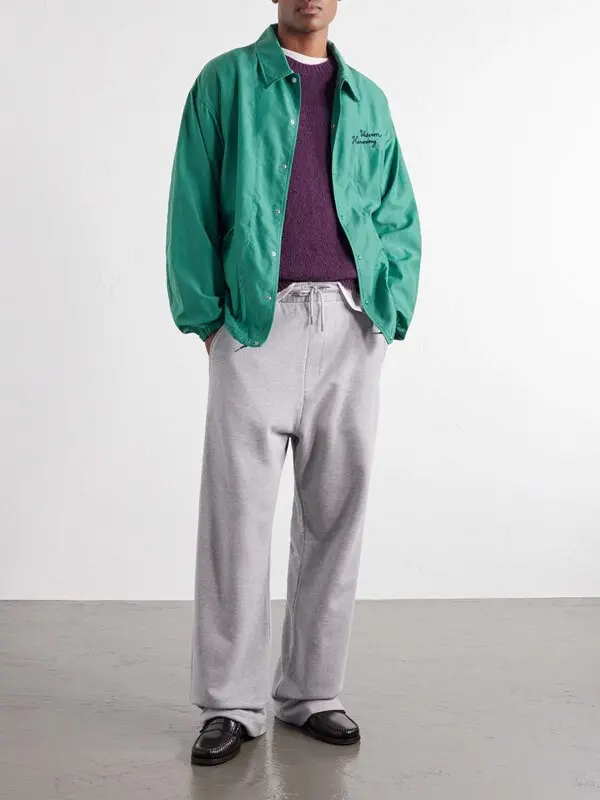 Visvim Windfall Embroidered Wool-blend Jacket