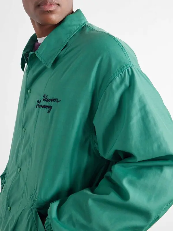 Visvim Windfall Embroidered Wool-blend Jacket