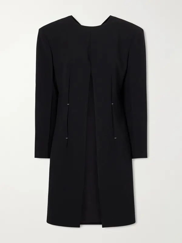 JIL SANDER Pleated Wool Blouse