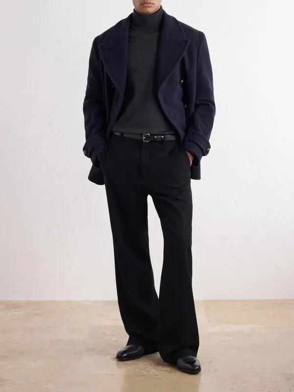 SLOWEAR Montedoro Wool-blend Peacoat