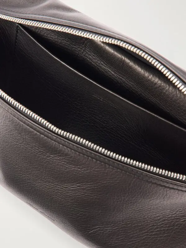 Rick Owens Leather Belt Bag With Silver-tone Studs