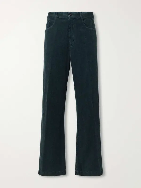 Dries Van Noten Straight-leg Cotton-corduroy Trousers