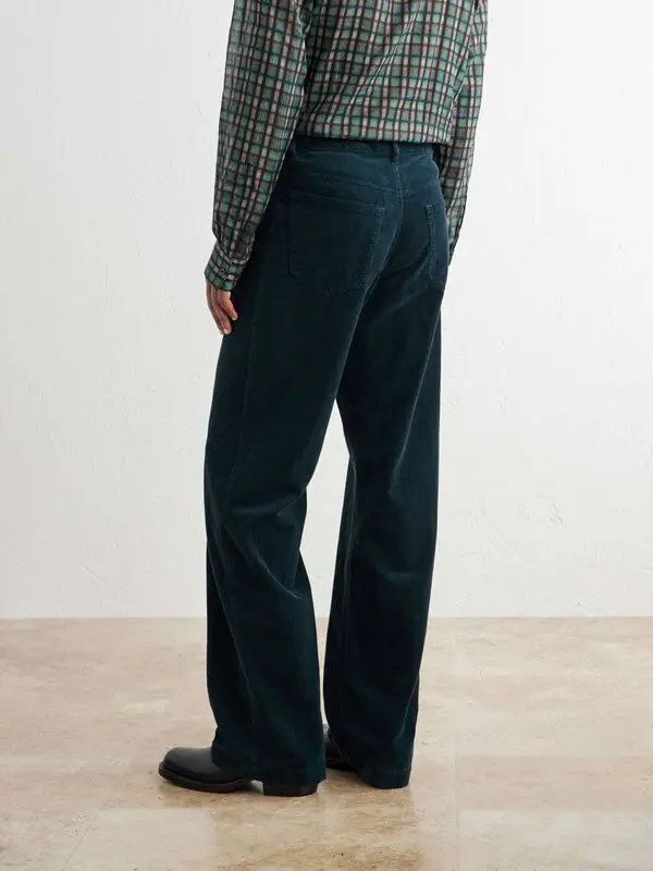 Dries Van Noten Straight-leg Cotton-corduroy Trousers