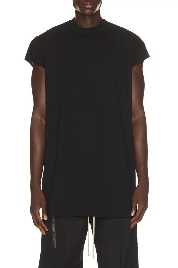 Rick Owens Jumbo Short Sleeve Tee - Black