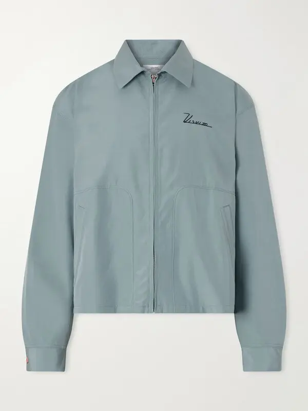 Visvim Somer Swing Printed Silk And Wool-blend Jacket