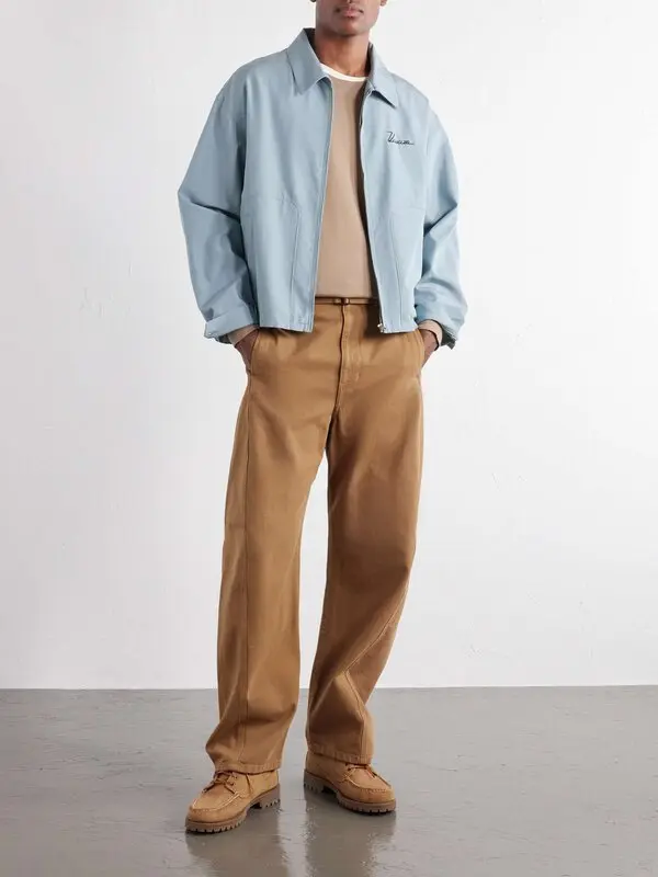 Visvim Somer Swing Printed Silk And Wool-blend Jacket