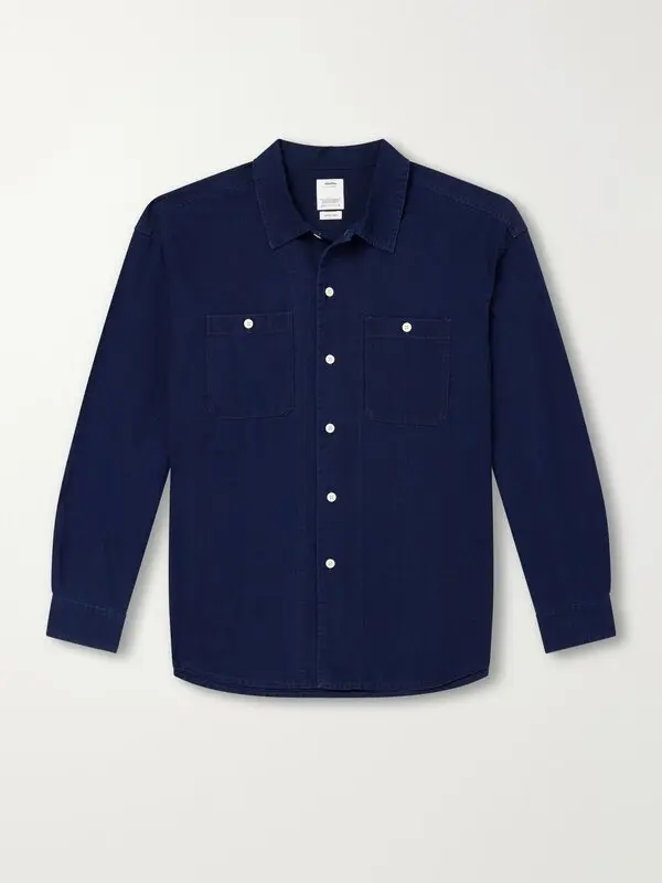 Visvim Lumber Cotton-flannel Shirt - Blue