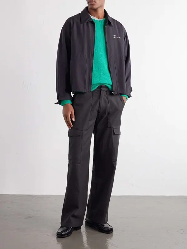 Visvim Somer Swing Printed Silk And Wool-blend Jacket