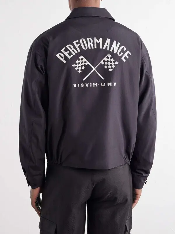 Visvim Somer Swing Printed Silk And Wool-blend Jacket