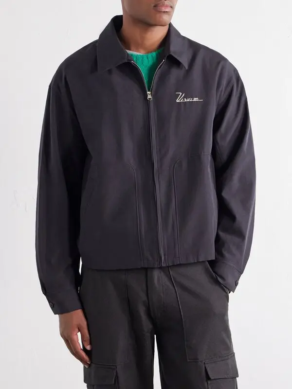 Visvim Somer Swing Printed Silk And Wool-blend Jacket