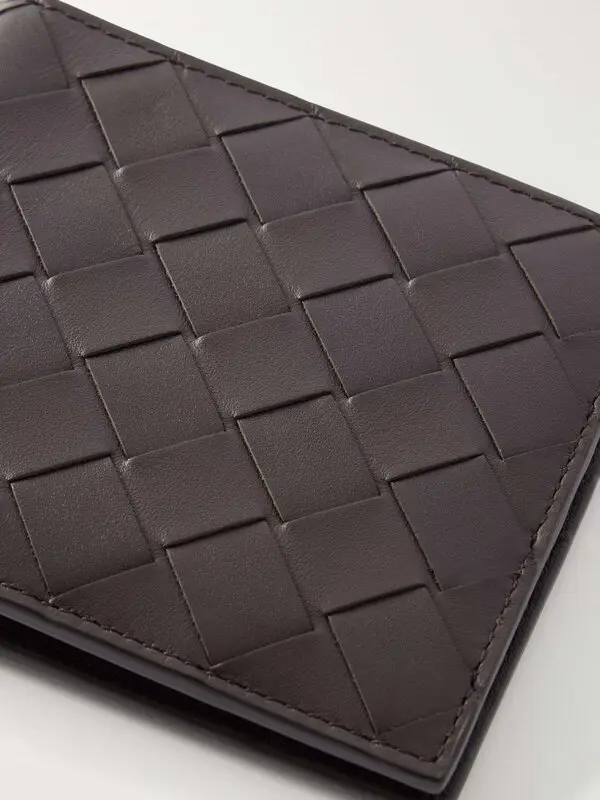 Bottega Veneta Intrecciato Leather Billfold Wallet